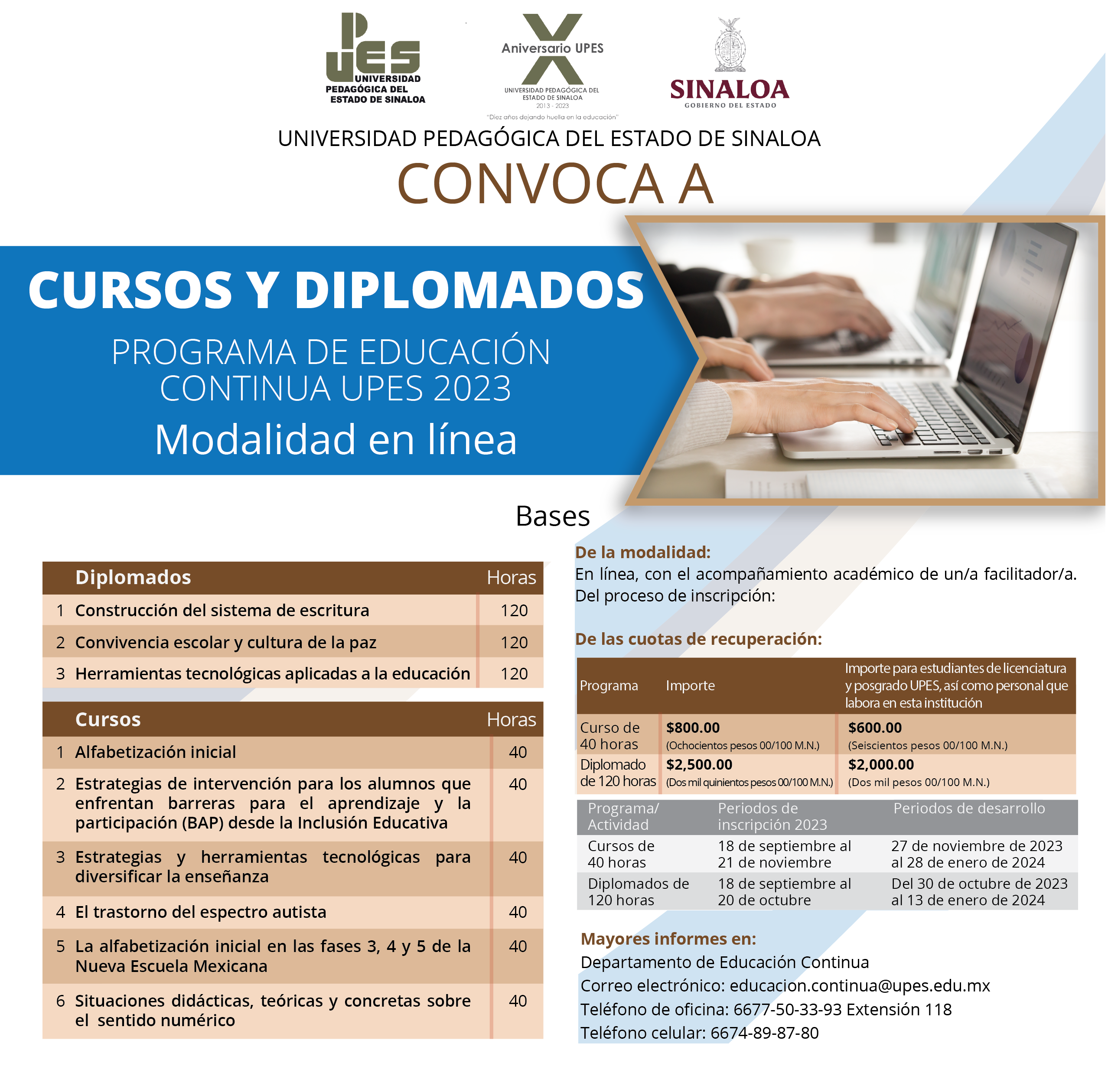 UPES: Departamento de Educación Continua